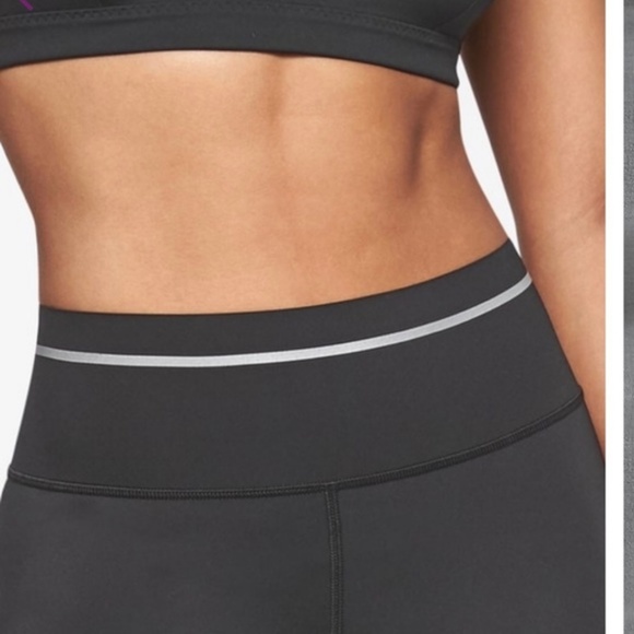 Athleta | Pants & Jumpsuits | Athleta Sonic Capri Black Nwot Read | Poshmark